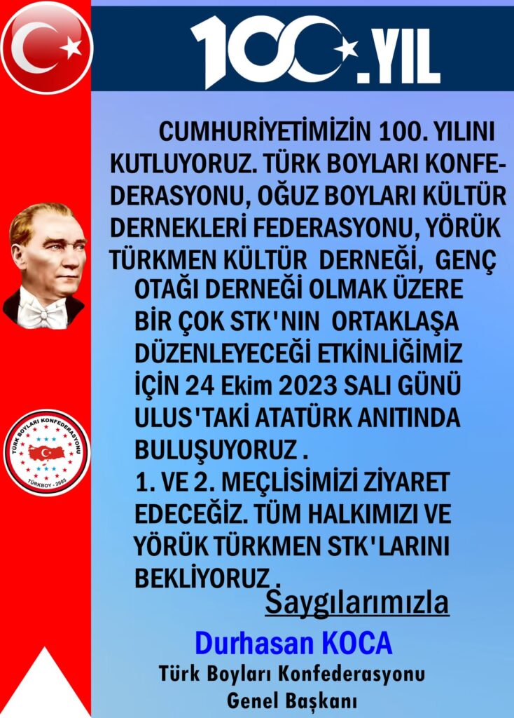 100. YIL KUTLAMASI
